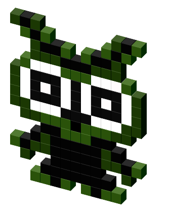 green rabbit owl Favicon