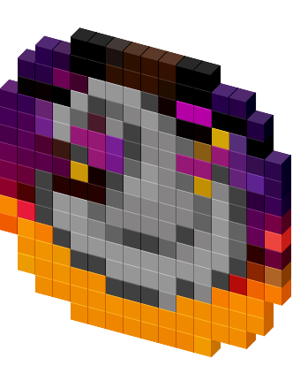 witch hat moving flame Favicon