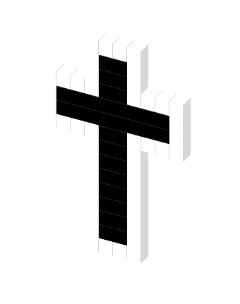 cross white Favicon